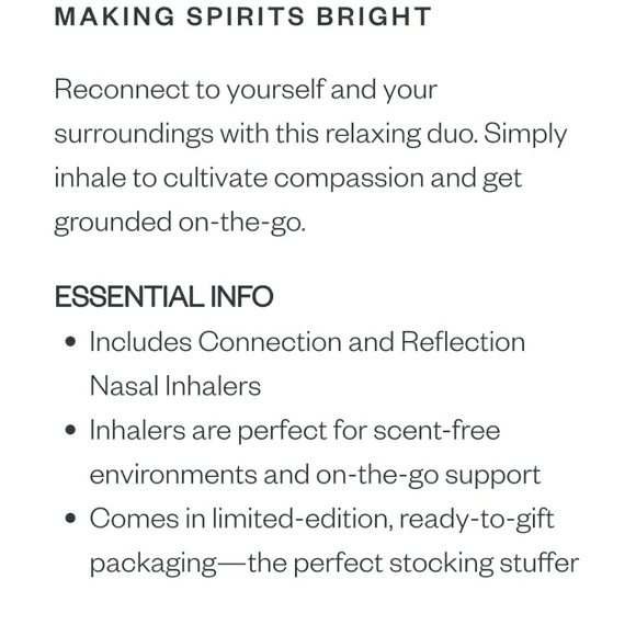 saje | Other | Nwt Saje Inhaler Duo Grounding Nasal Inhalers | Poshmark